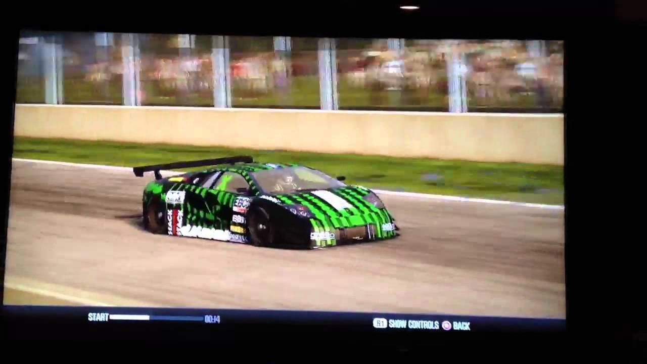 NFS Shift 2 crash - YouTube