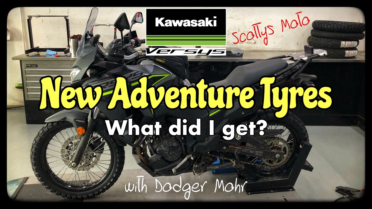 Kawasaki Versys X300 - New Adventure Tyres - YouTube