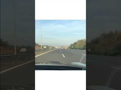 Porsche Panamera Turbo 273 km/h Fatih Sultan Mehmet Köprüsünden Geçerken