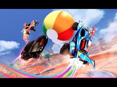 TRYING THE NEW ROCKET LEAGUE CAR & GAME MODE W/ SIZZ! - YouTube