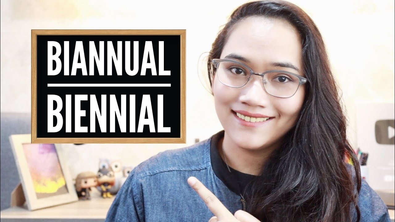 English Grammar: Biennial and Biannual - YouTube