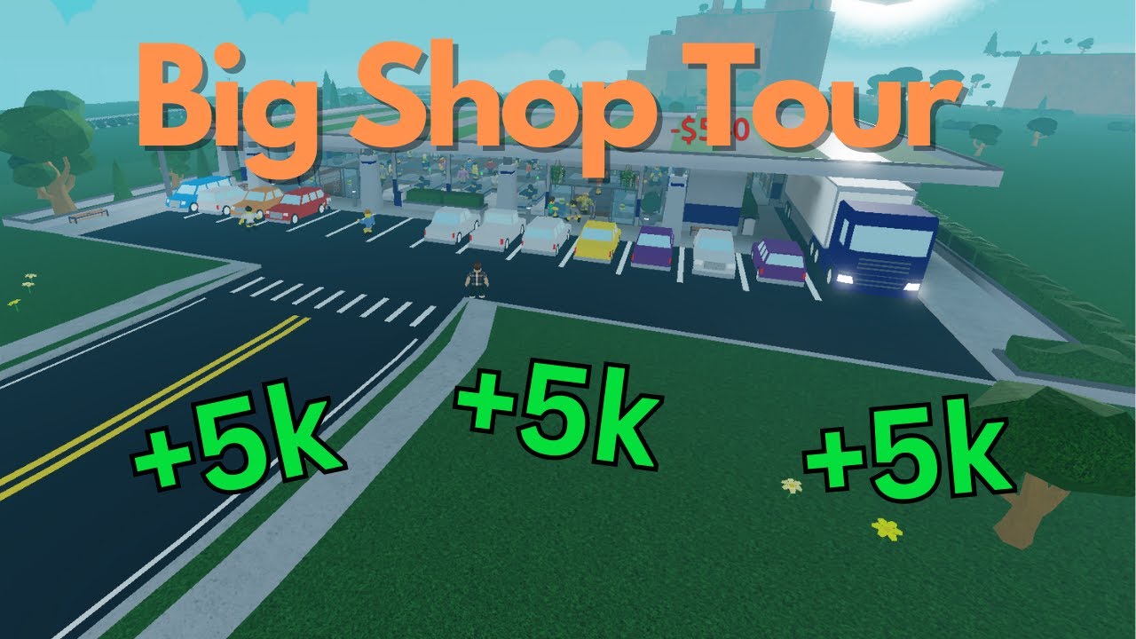 300k an Hour Big Shop Tour! - Roblox Retail Tycoon 2 - YouTube