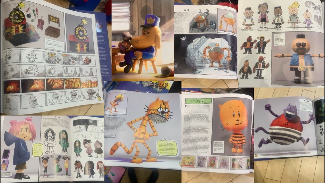 LEAKED DOG MAN MOVIE ART BOOK‼️ - YouTube