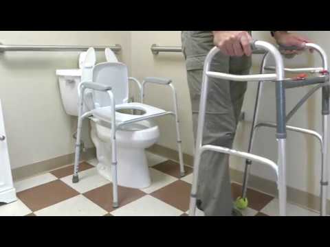 Using the Toilet Properly after Posterior Total Hip Replacement