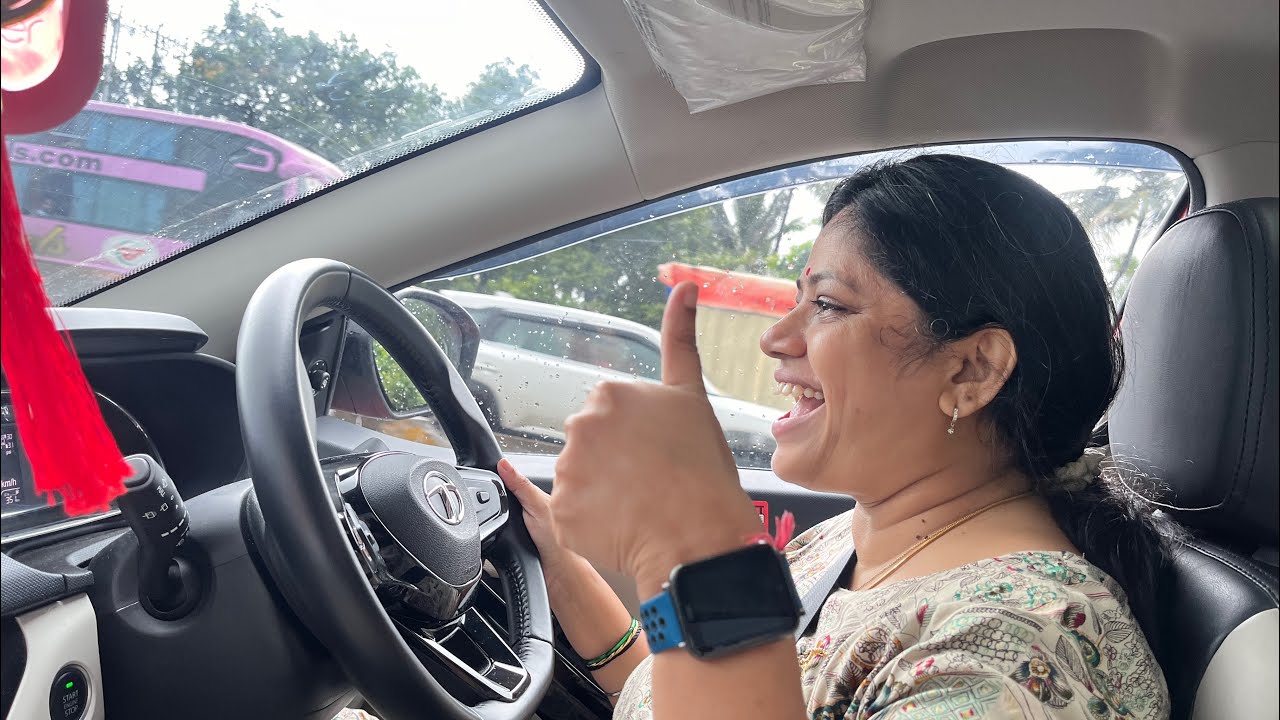 Finally she is ready to drive her car alone | Driving Master - YouTube