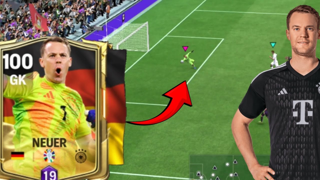 The unbeatable goalkeeper!!! neuer euros card review!!! Is he the best ...