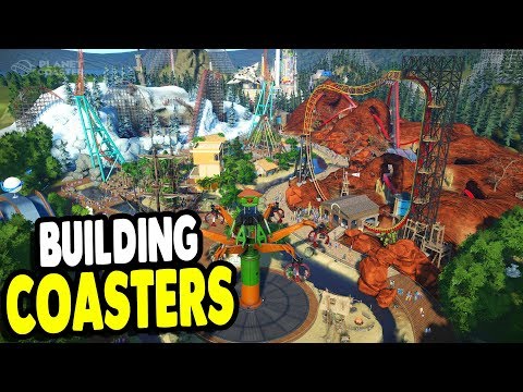 NEW Coaster Build & Park Upgrade | Best Theme Park Ever | Planet ...