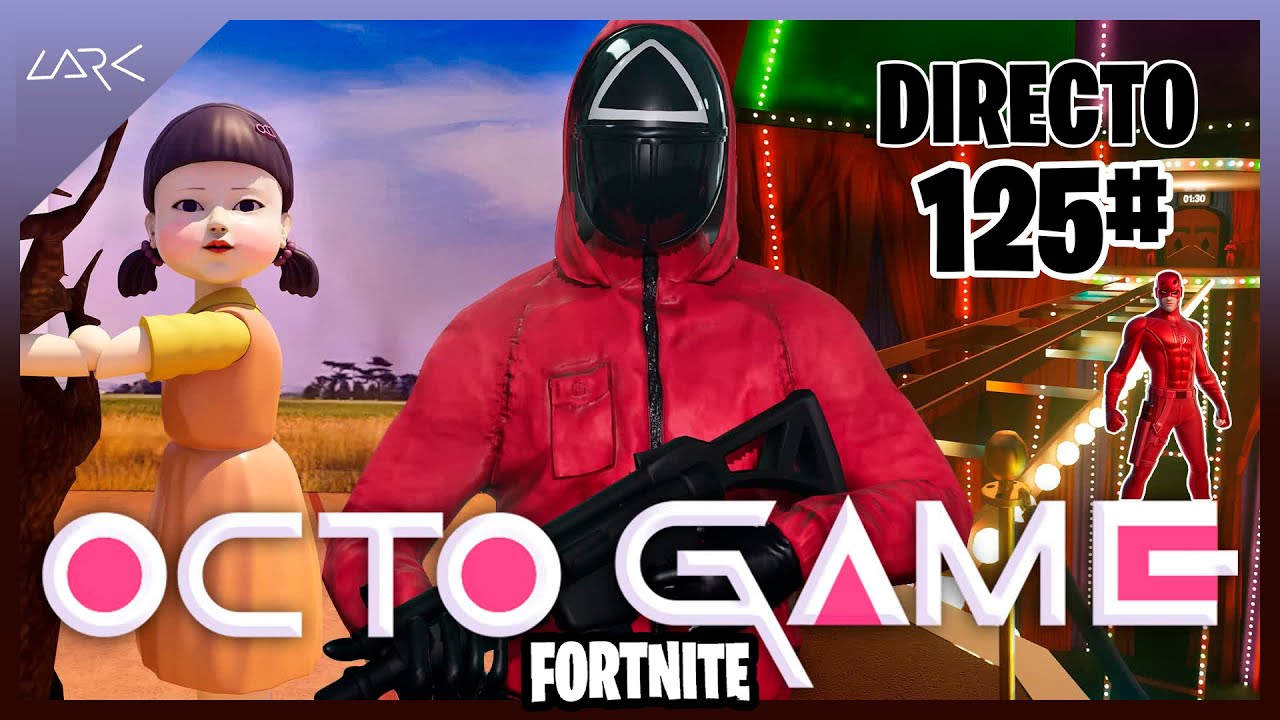 FN 125 | Mi partida en los Squid Games de FortNite - YouTube
