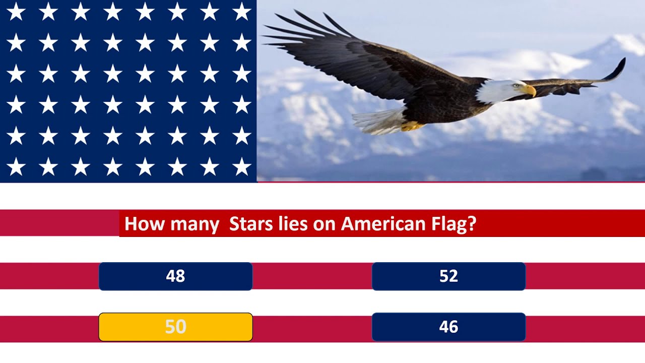 Basic Quiz On United States OF America and its National Symbols for ...