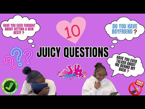 *NEW* 🫣J&K Spill The Tea! ☕️💥 10 Juicy Questions That'll Have You SHOOK ...
