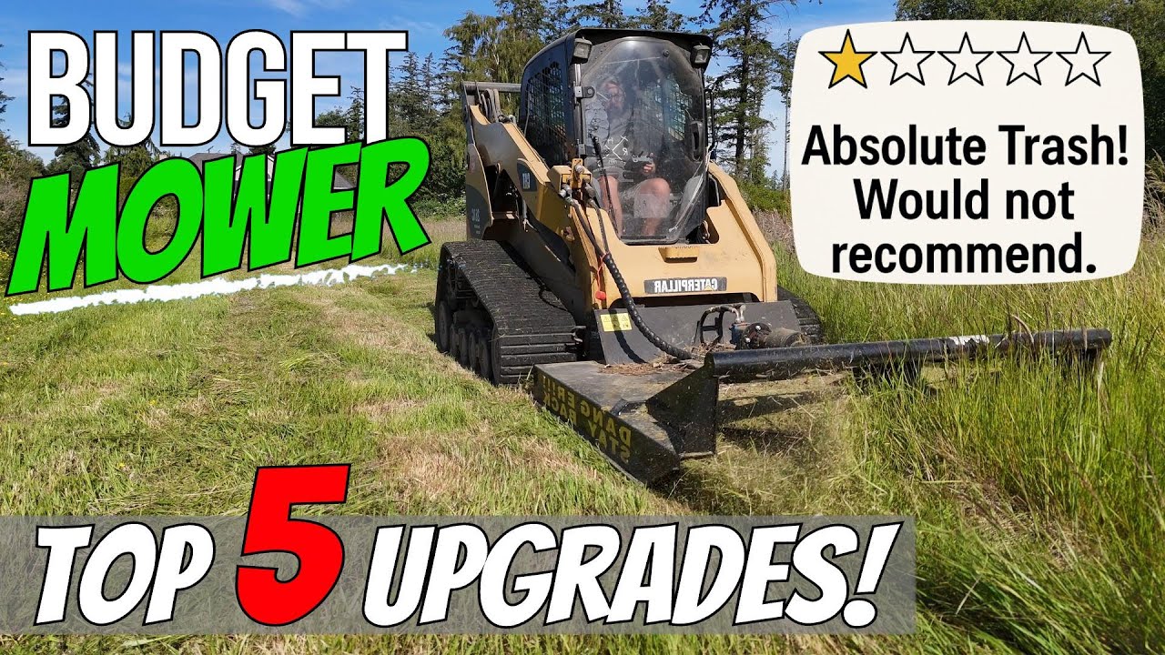 Top 5 Upgrades: Making a CHEAP Chinese Brush Cutter BETTER! - YouTube