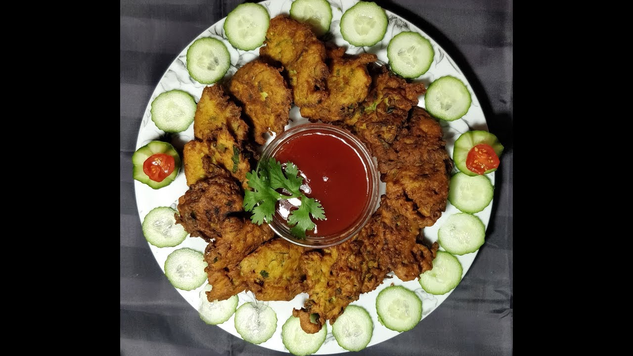 Zucchini Pakora Recipe। Zucchini Fritters Recipe।যুক্কিনি পাকোড়া ...