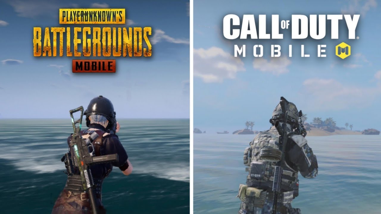 PUBG MOBILE VS COD MOBILE | GRAPHICS & DETAILS COMPARISON - YouTube