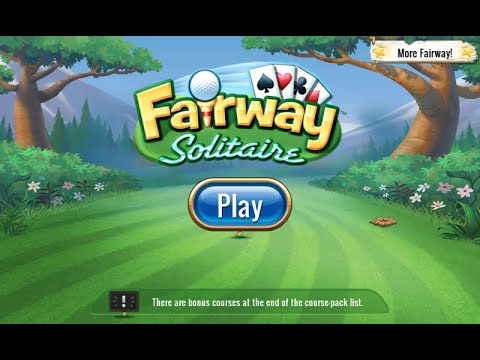 Fairway Solitaire Gameplay - First View - YouTube
