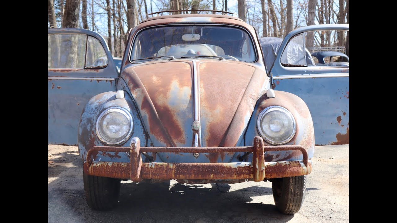 Sitting for almost 40 years : Will it Run ??? 1958 Volkswagen Beetle ...