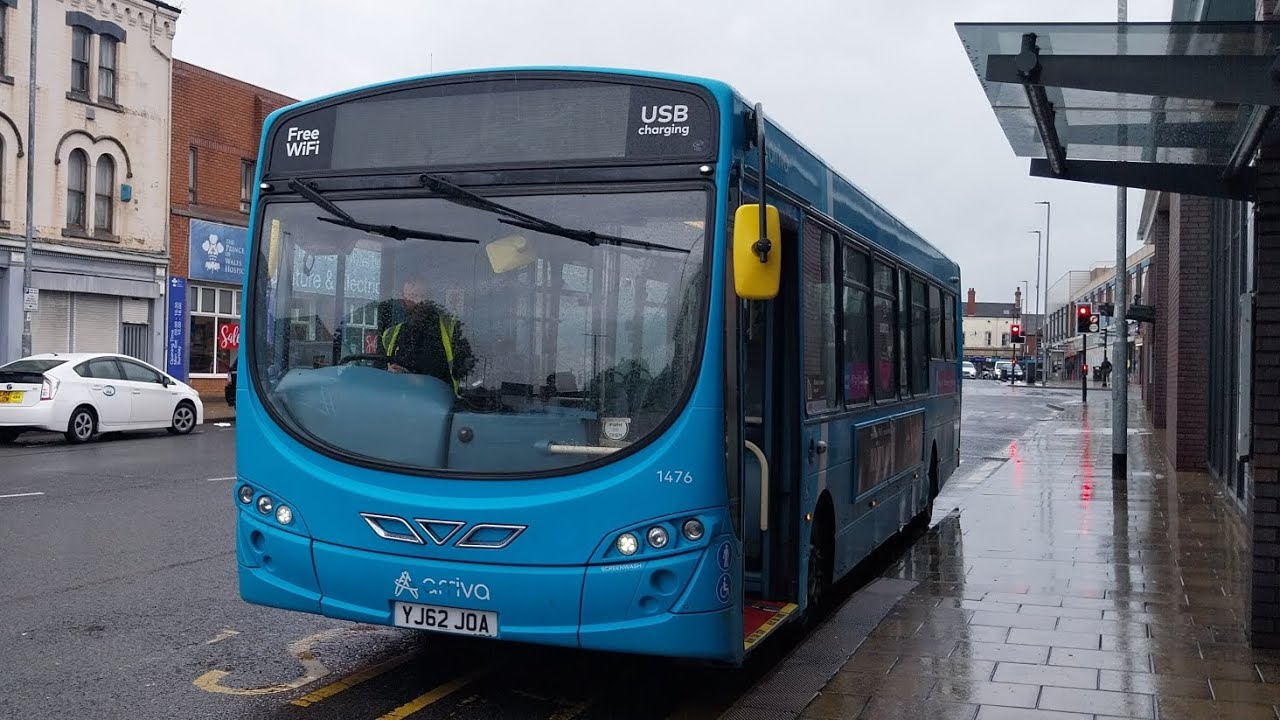 (Arriva Yorkshire 1476 YJ62JOA) On 141 To Leeds - YouTube