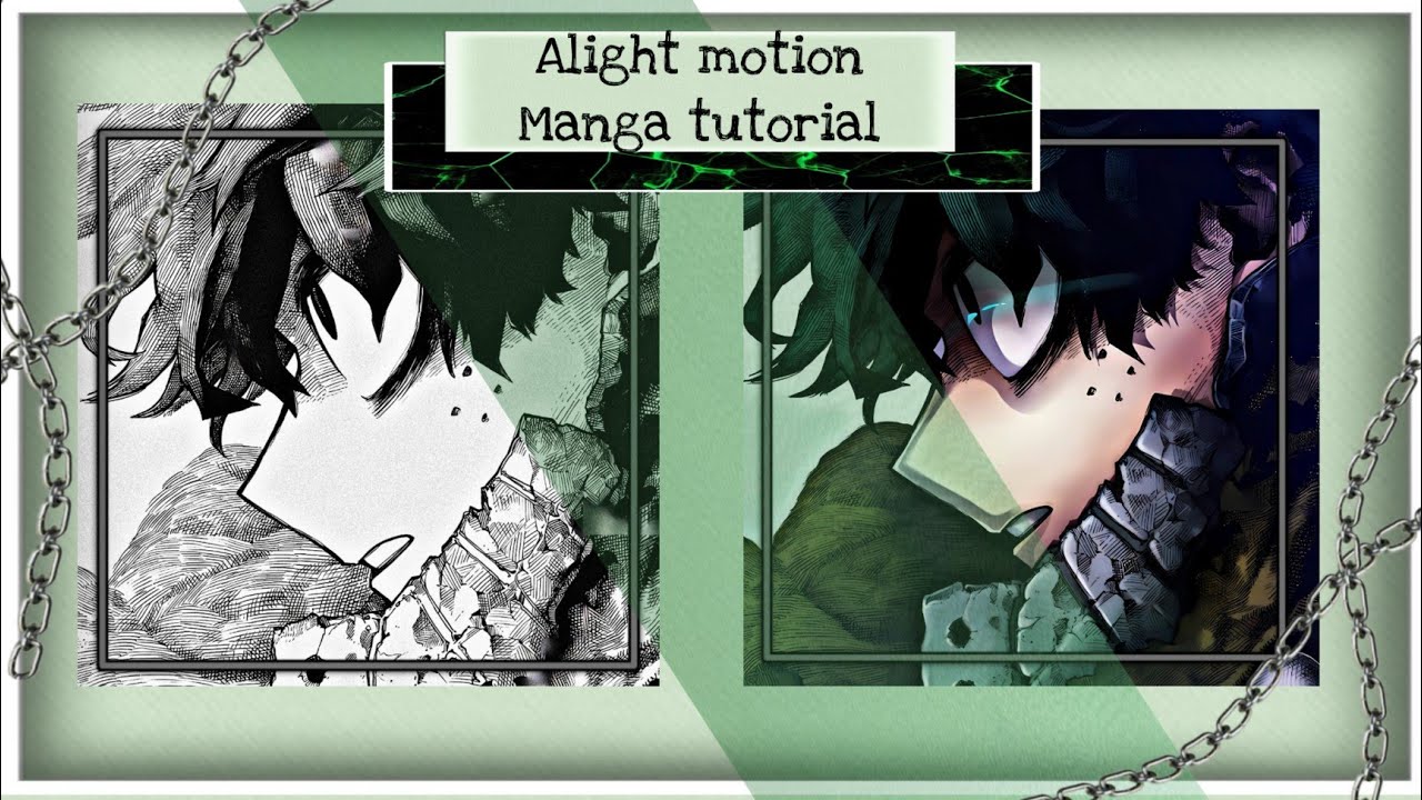Manga edit tutorial 🤍// alight motion shake // cap cut effect - YouTube