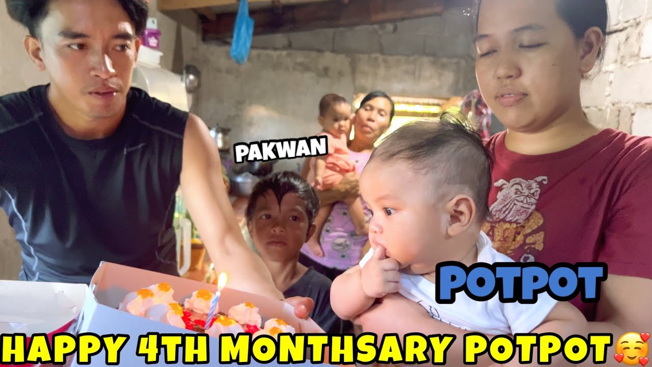 MONTHSARY NG ANAK NI SABET AT MELTONG | HAPPY MONTHSARY POTPOT | KAKATUWA DAMING BATA🥰 - YouTube