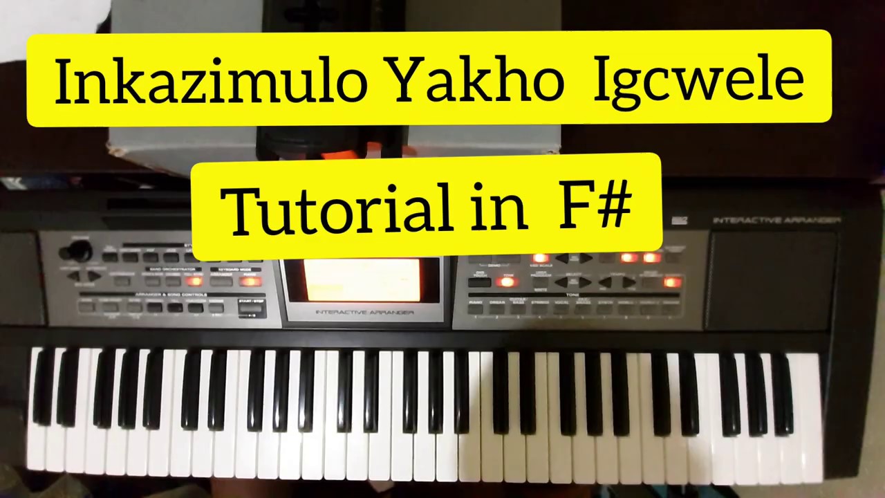 Song tutorial: Inkazimulo yakho Igcwele Amazulu F# - YouTube