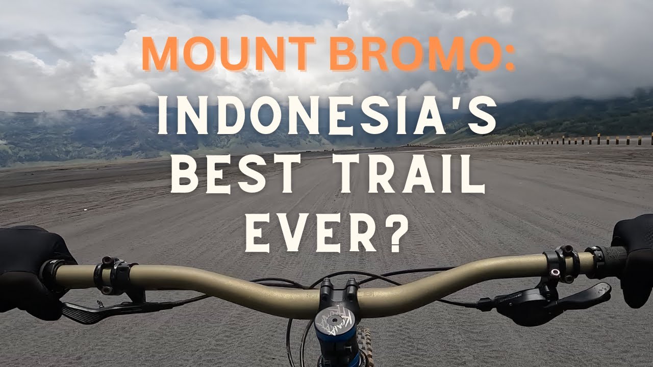 [POV] Riding Mount Bromo on a hardtail MTB (Bromo Tengger Semeru ...