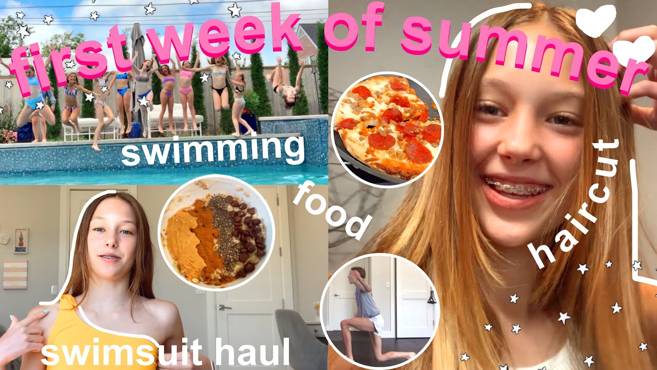 FIRST WEEK OF SUMMER VLOG | how i’m going to make this summer great ...