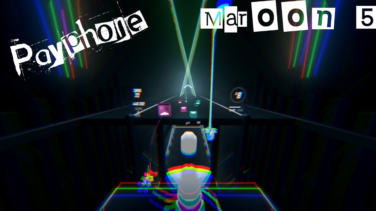 PAYPHONE - MAROON 5 [BEAT SABER #24] - YouTube