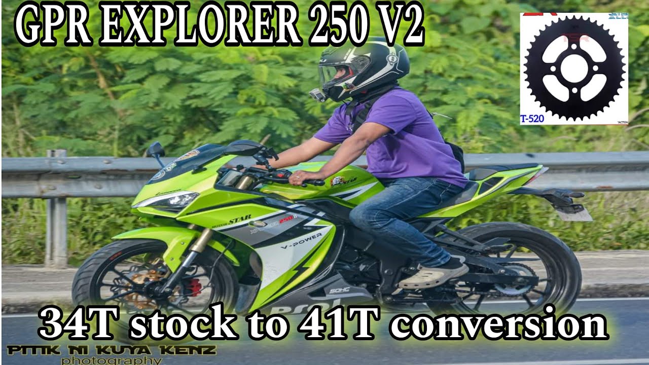 41T for my GPR EXPLORER 250 v2 | JadesmarTV - YouTube