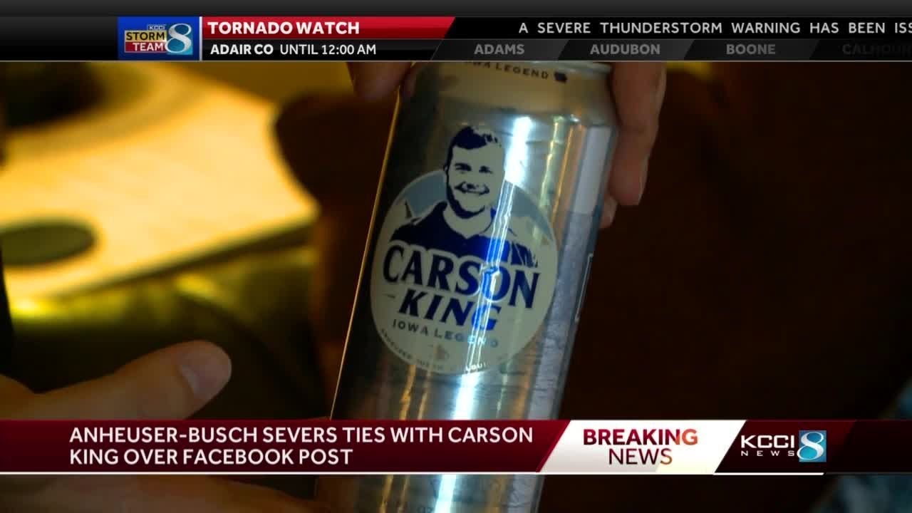 Anheuser-Busch to cut ties with Carson King over multiple offensive ...