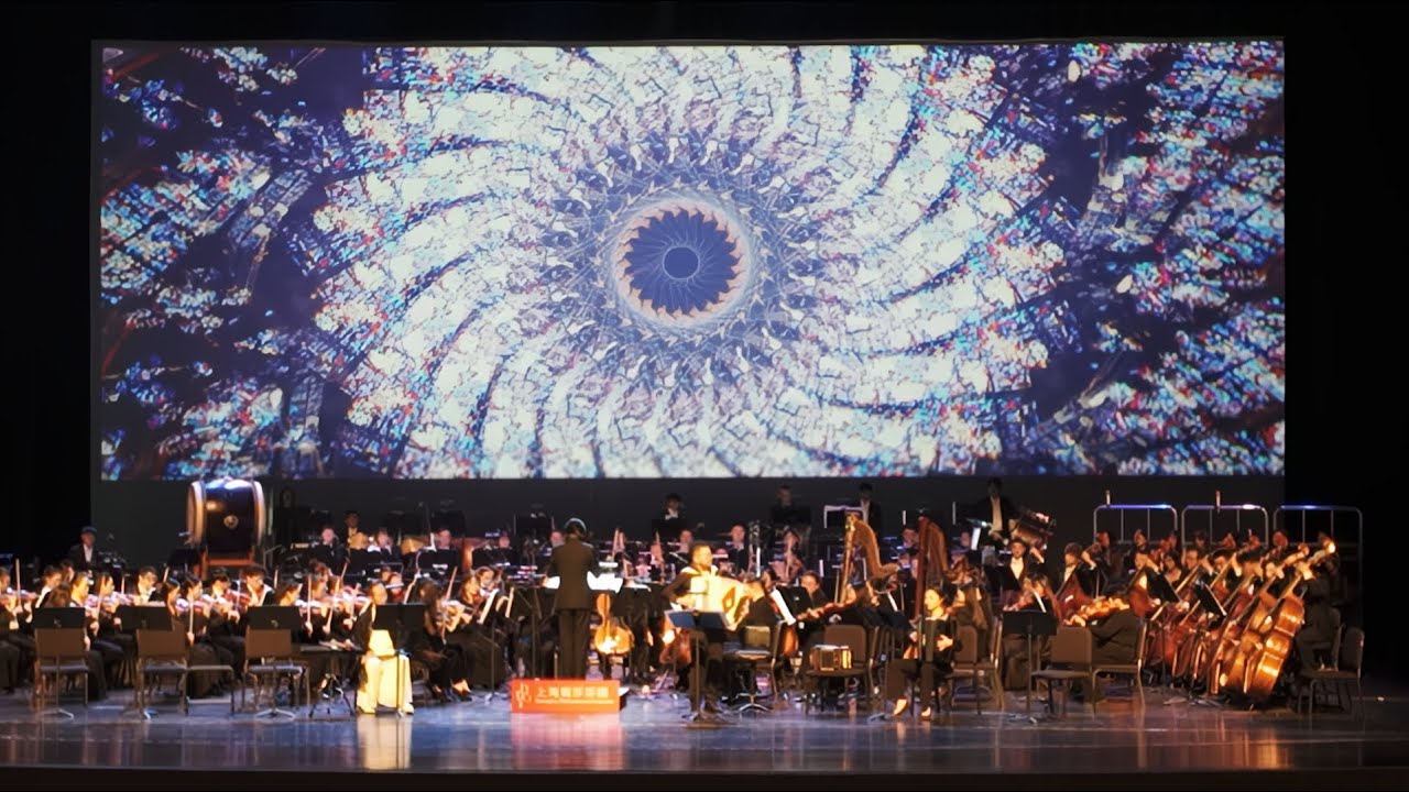 Audio-Visual Performance for Chen Zhiyi Orchestra - YouTube