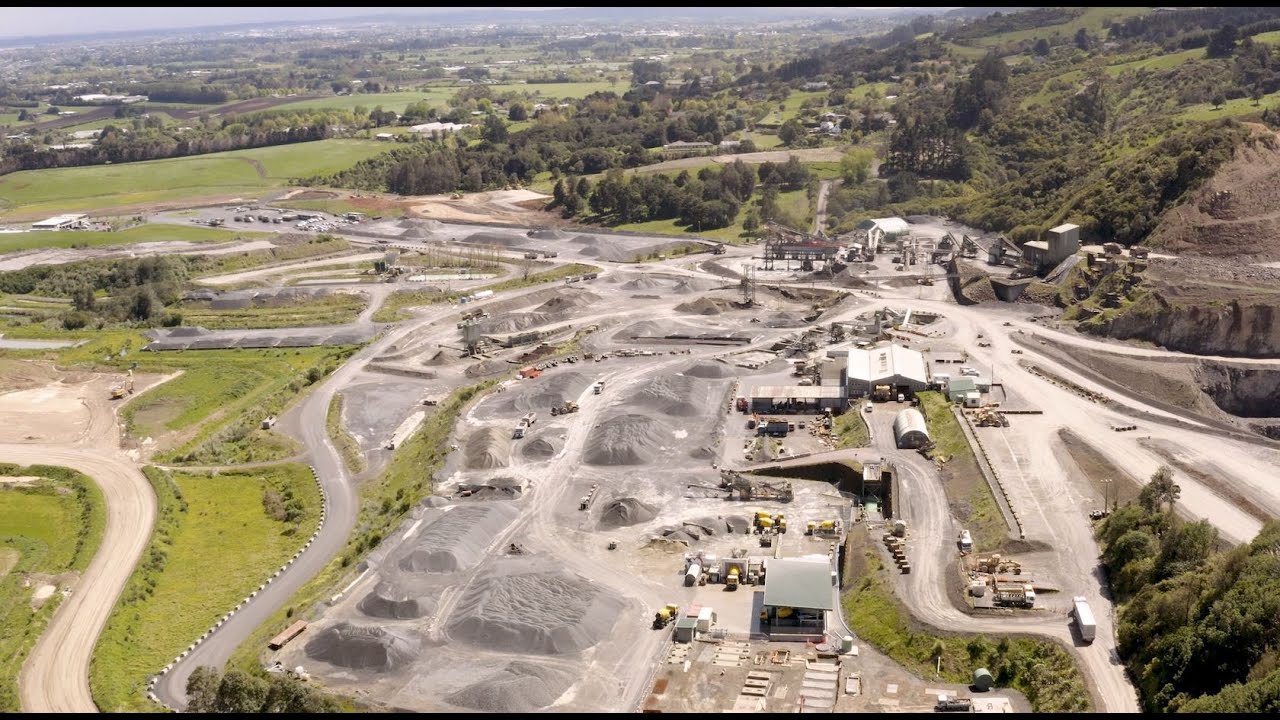 Quarrying in New Zealand - YouTube