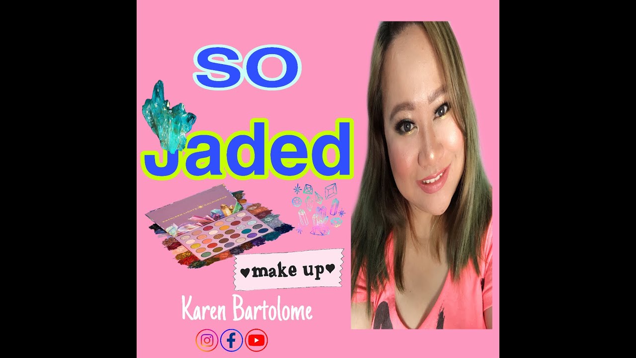 TRYING OUT MY NEW MAKEUP||SO JADED BY COLOURPOP|| - YouTube