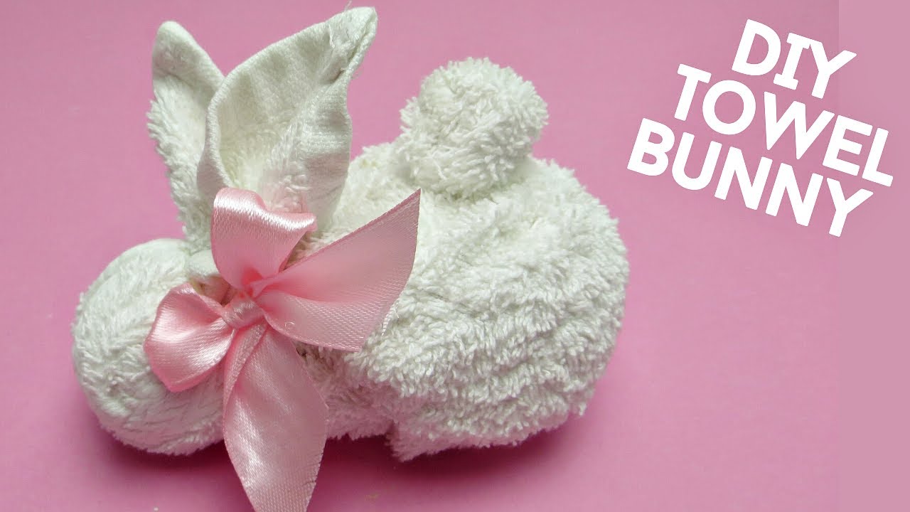 Bunny Out Of A Towel YouTube Bunny Out Of A Towel YouTube