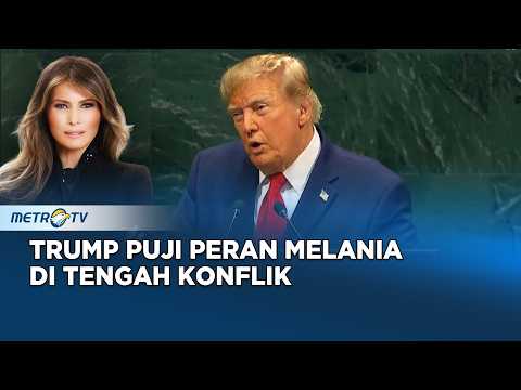 Trump Puji Melania Atas Upaya Kembalikan Anak Ukraina Rusia Ke Keluarga