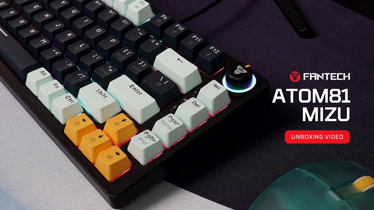 Unboxing Video | Fantech ATOM81 MIZU Edition - YouTube
