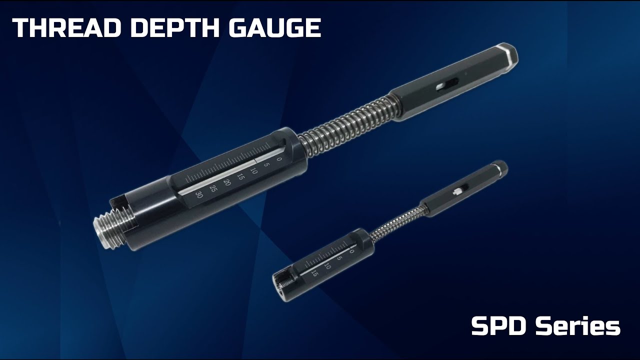 Thread Depth Gauge [SPD series] English - YouTube