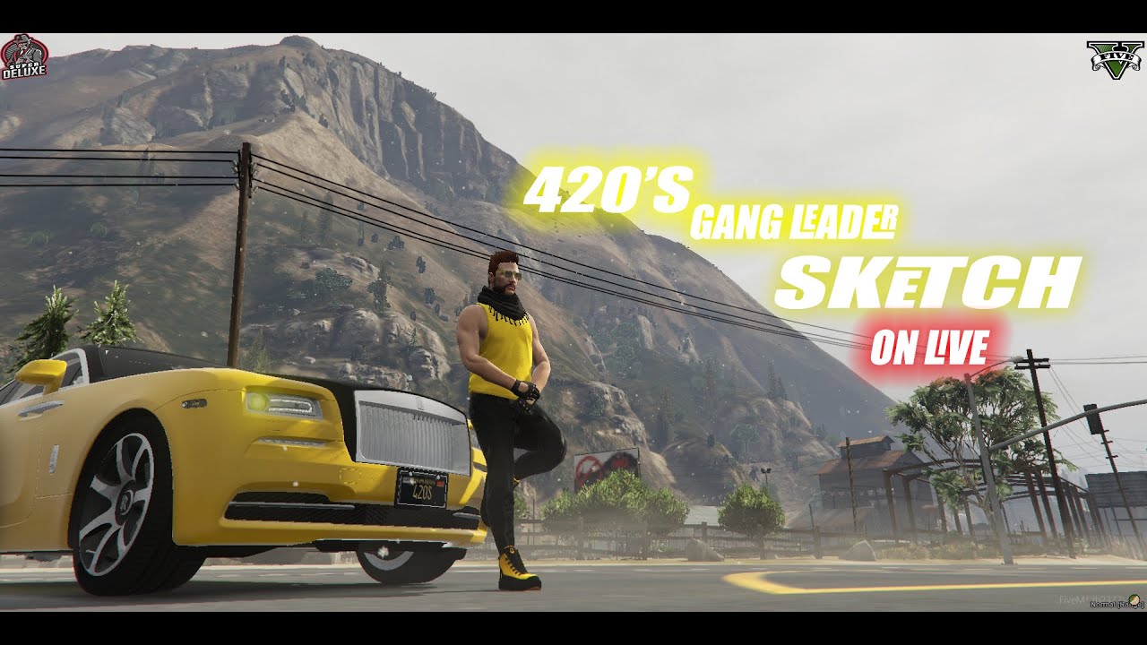 POWER OF YELLOW | 420'S GANG | SKETCH ON LIVE |#KUTTYSTORY#SDRP#GANGRP# ...