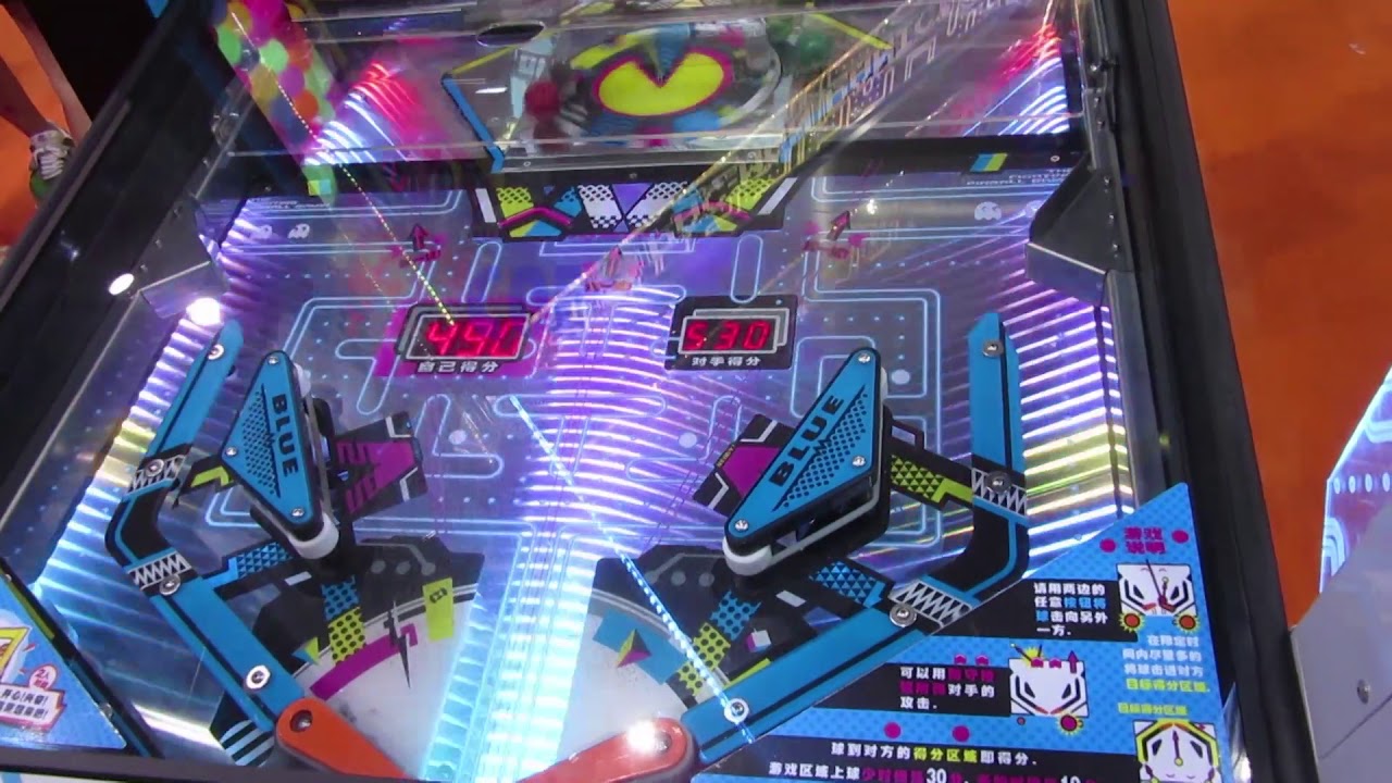 Pac-Man Panic Pinball Game Ticket Redemption Arcade Machine - YouTube