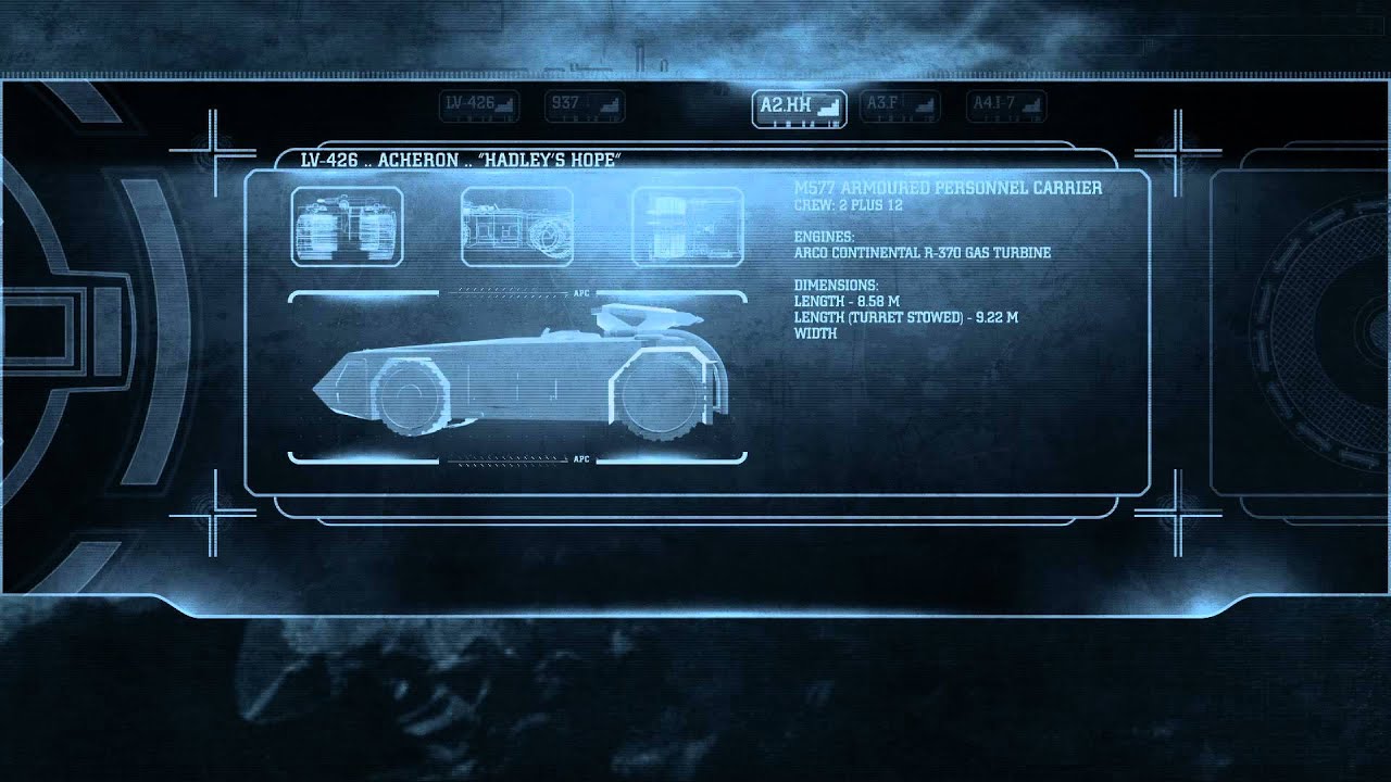 Aliens (1986) - Blu-ray menu - YouTube