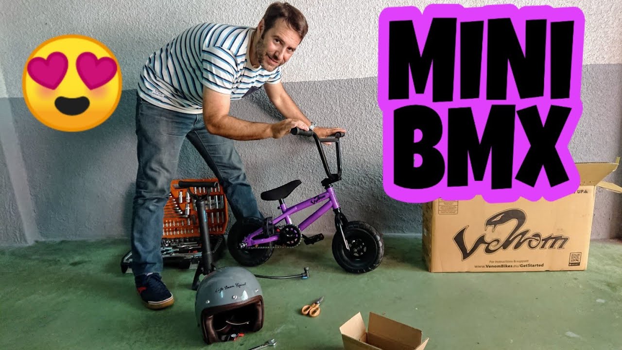 Mini BMX BIKE 🚴‍♂️Unboxing y montar 🎁Regalo de cumpleaños🎂 - YouTube