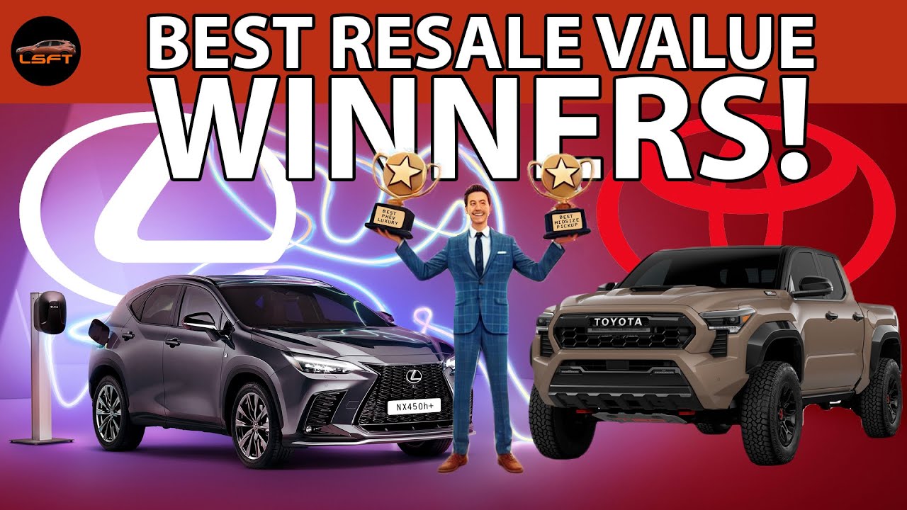 Resale Value Rankings: Lexus & Toyota Leave Others Behind - YouTube