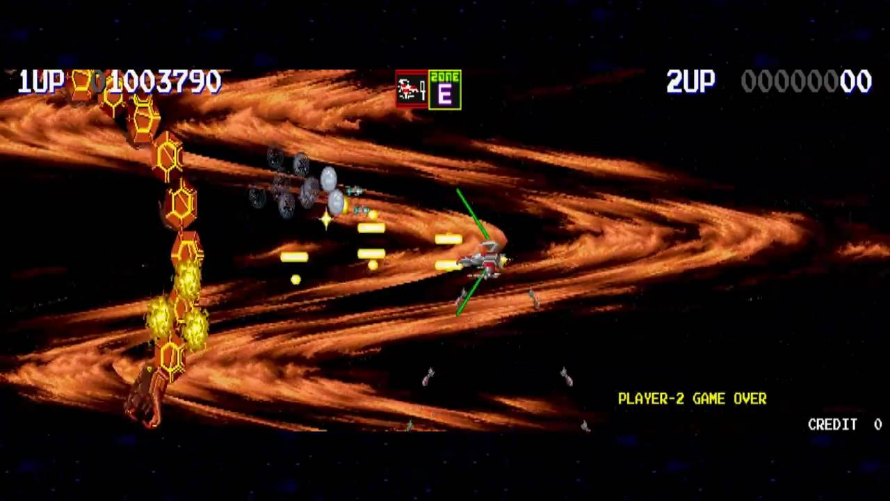 [HD] Darius 2 Zone E 1989 Taito Mame Retro Arcade Games - YouTube