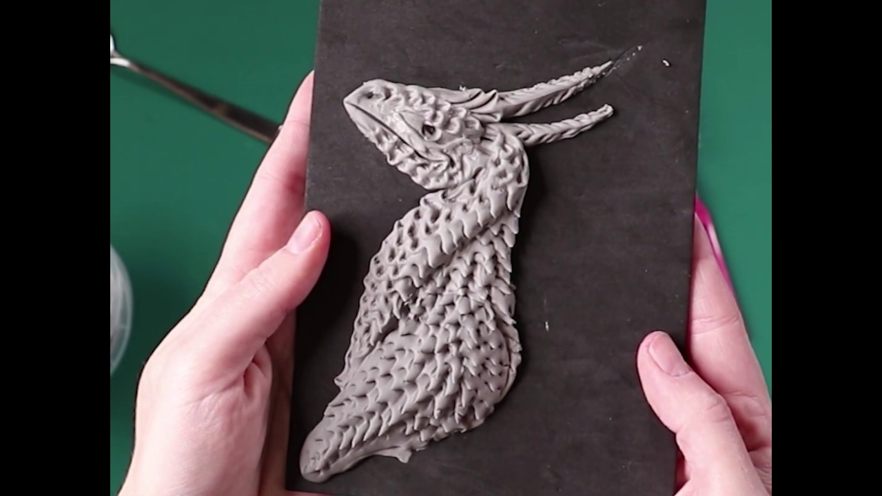 Sculpting a Dragon with Foam Clay - YouTube