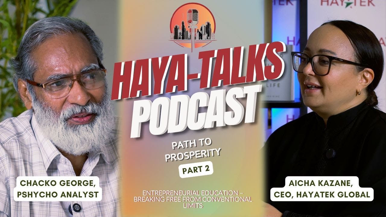 HAYA-TALKS Podcast | Conversations with Chacko George | Redefining ...