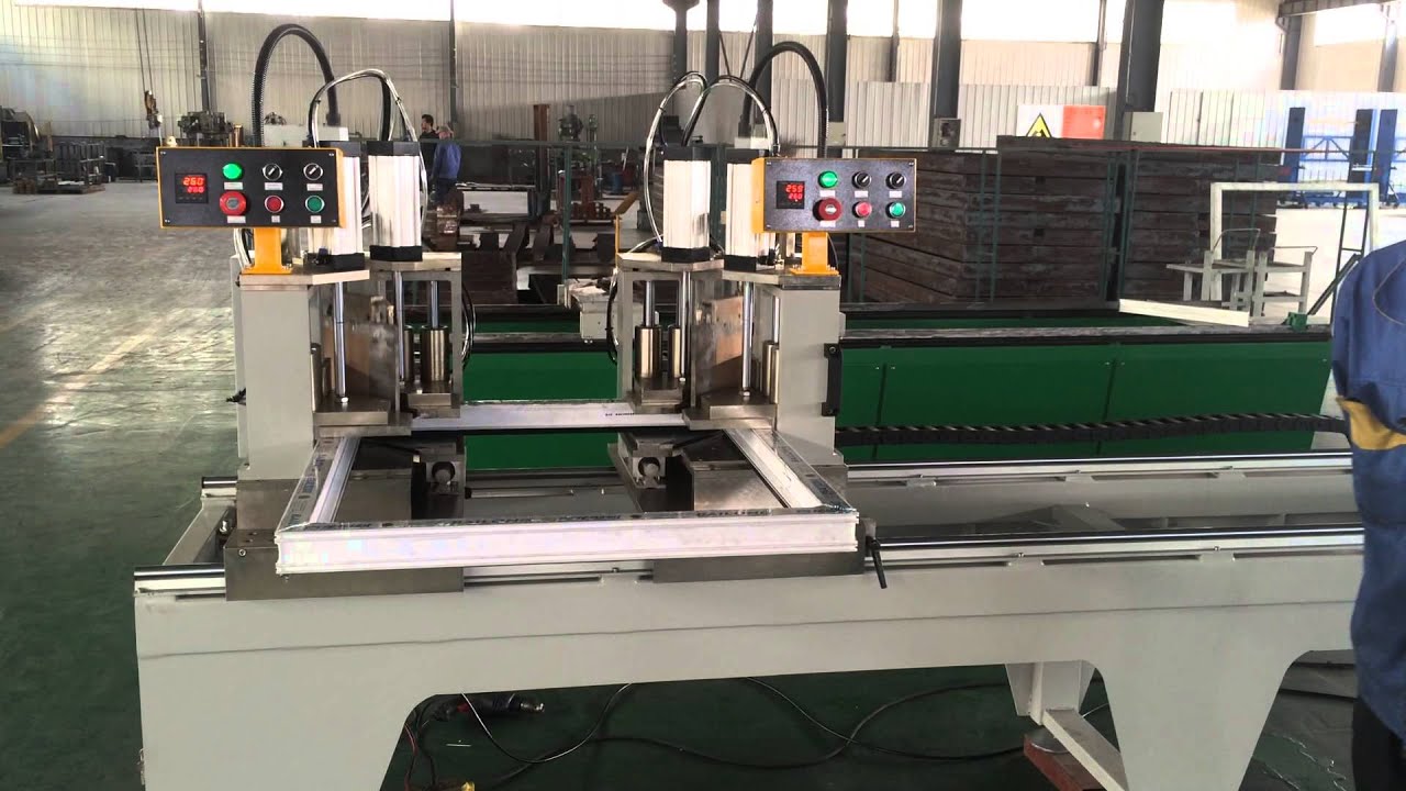 Two Head Seamless Color Profile Welding Machine - YouTube