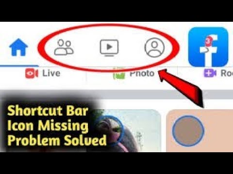 How to Updated Facebook Shortcut Bar | Facebook Shortcut Bar Setting ...
