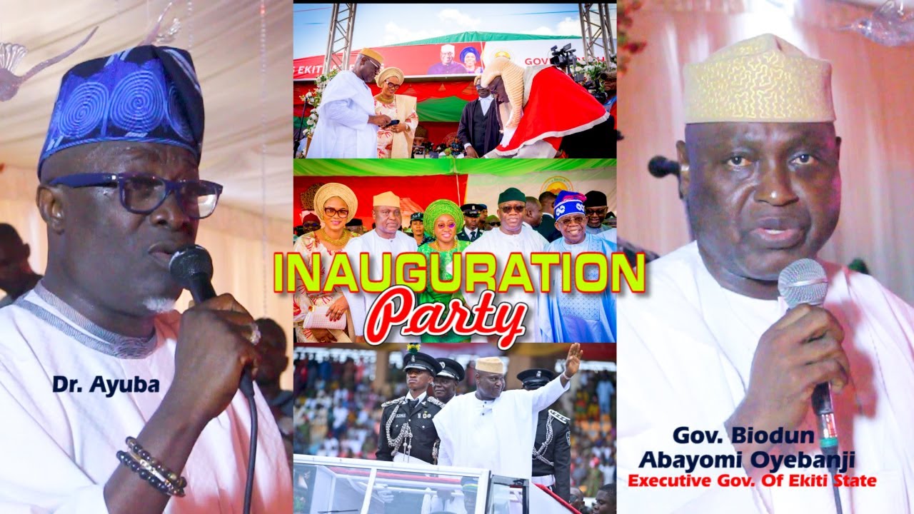 Inauguration Party Of New Ekiti State Governor His Excellency BIODUN ...