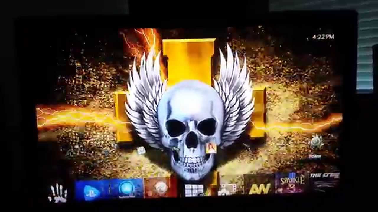 1 Clan Spec Ops Platinum Skull Theme - New PS4 Themes - YouTube