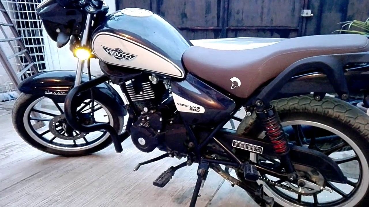 Vento Rebellian 200| Nueva moto que compré - YouTube