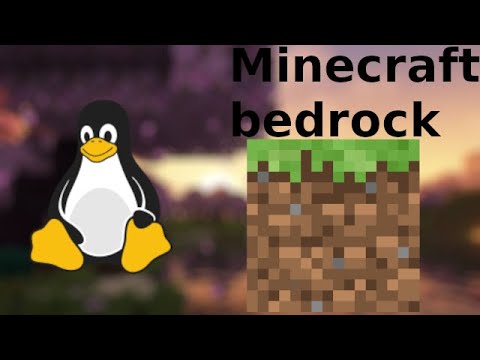 Install minecraft bedrock on Linux - YouTube
