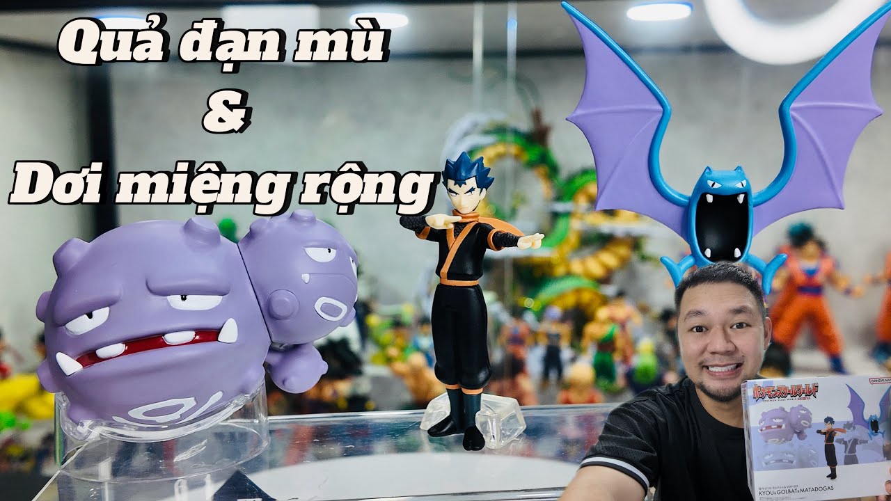 Pokemon Kyou , Golbat , Matadogas scale world 1/20 BanDai figure ...